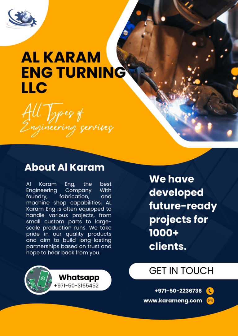 Machine Shop Services | Al Karam Eng Turning LLC